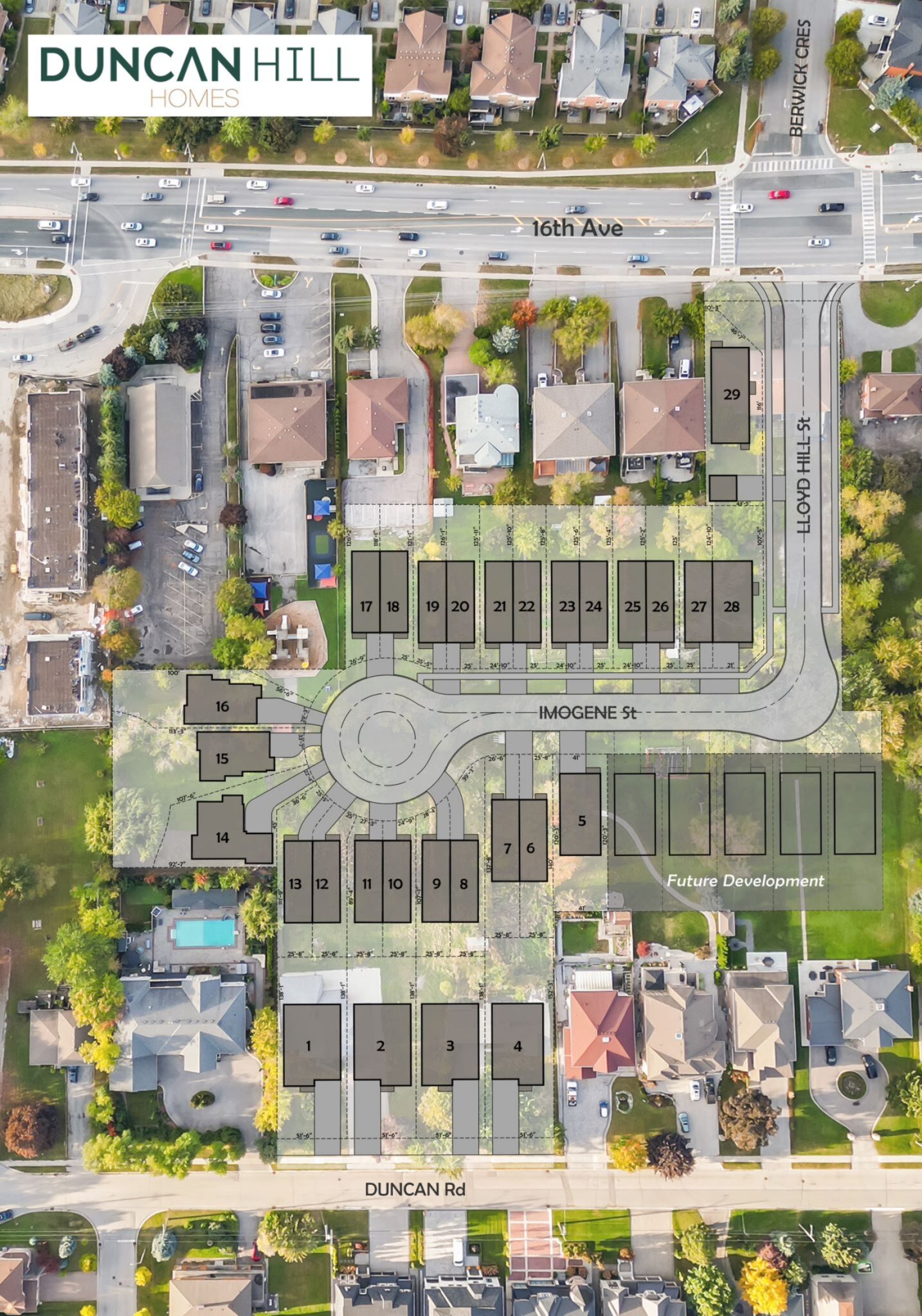 Site Plan - Duncanhill Homes